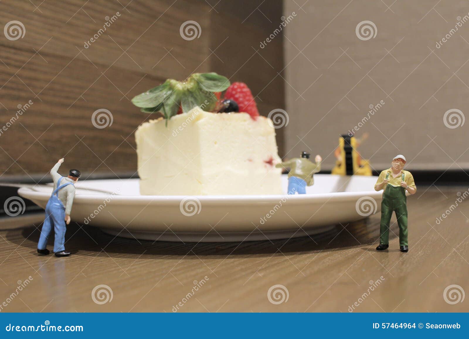 Group of of Tiny Miniature Artisans Working Together Stock Photo ...