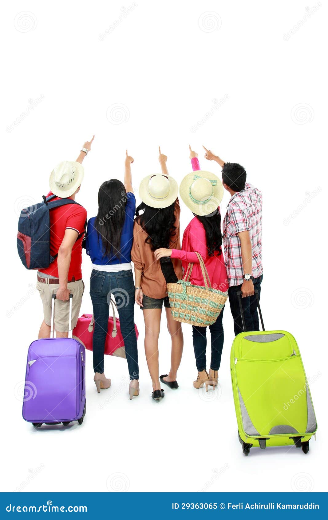 Group of tourist stock image. Image of beautiful, female - 29363065