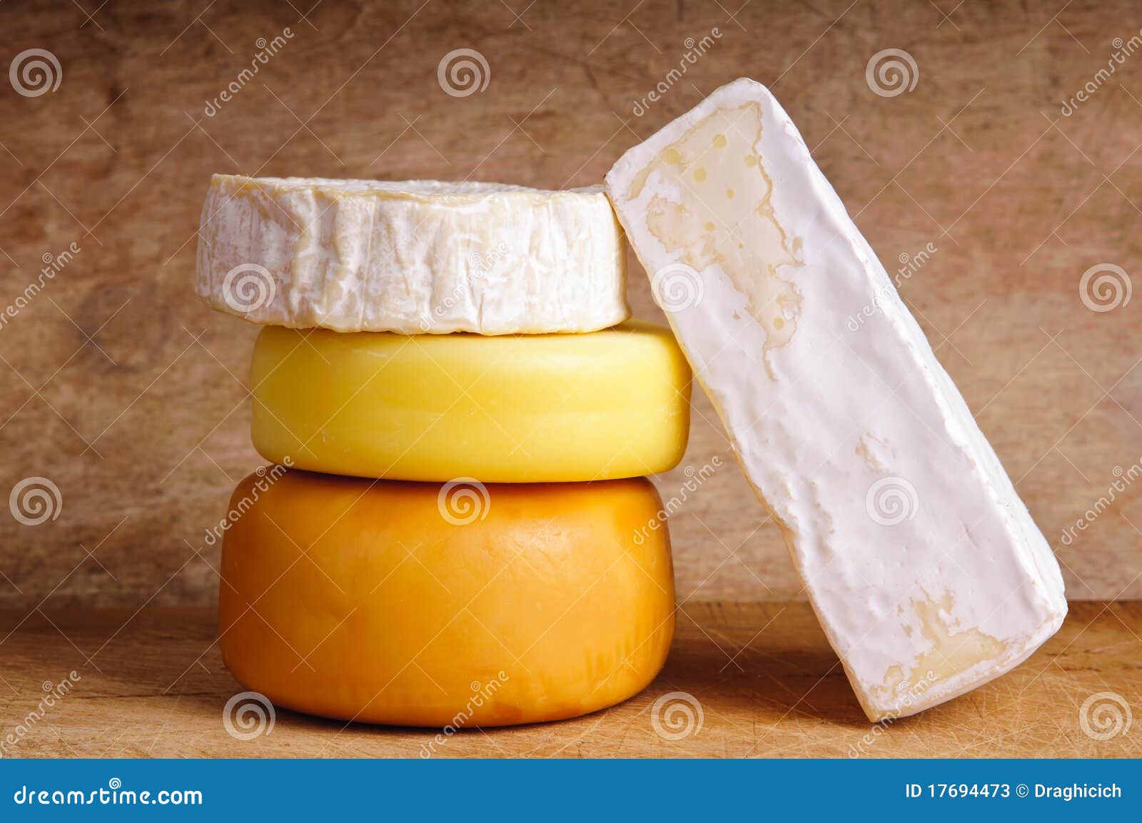 Group of Traditional Cheese Stock Image - Image of dairy, retro: 17694473
