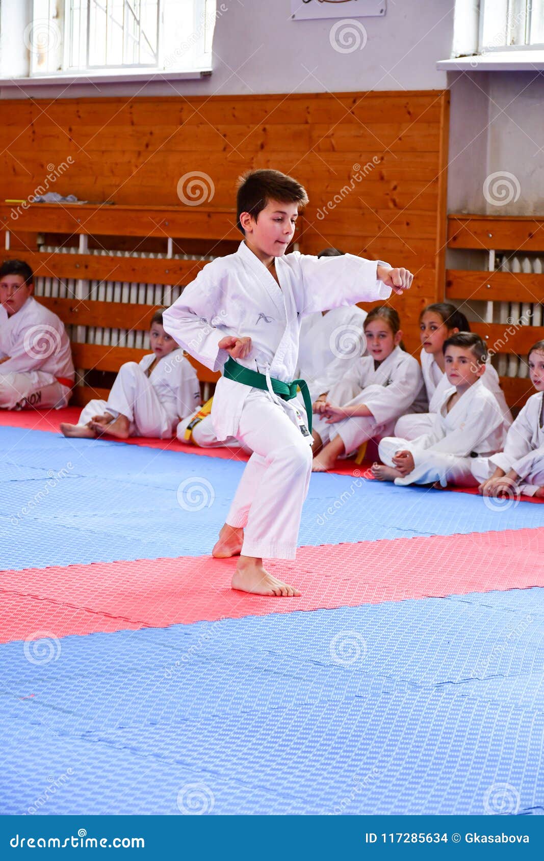 Karate training editorial stock image. Image of defense - 117285634