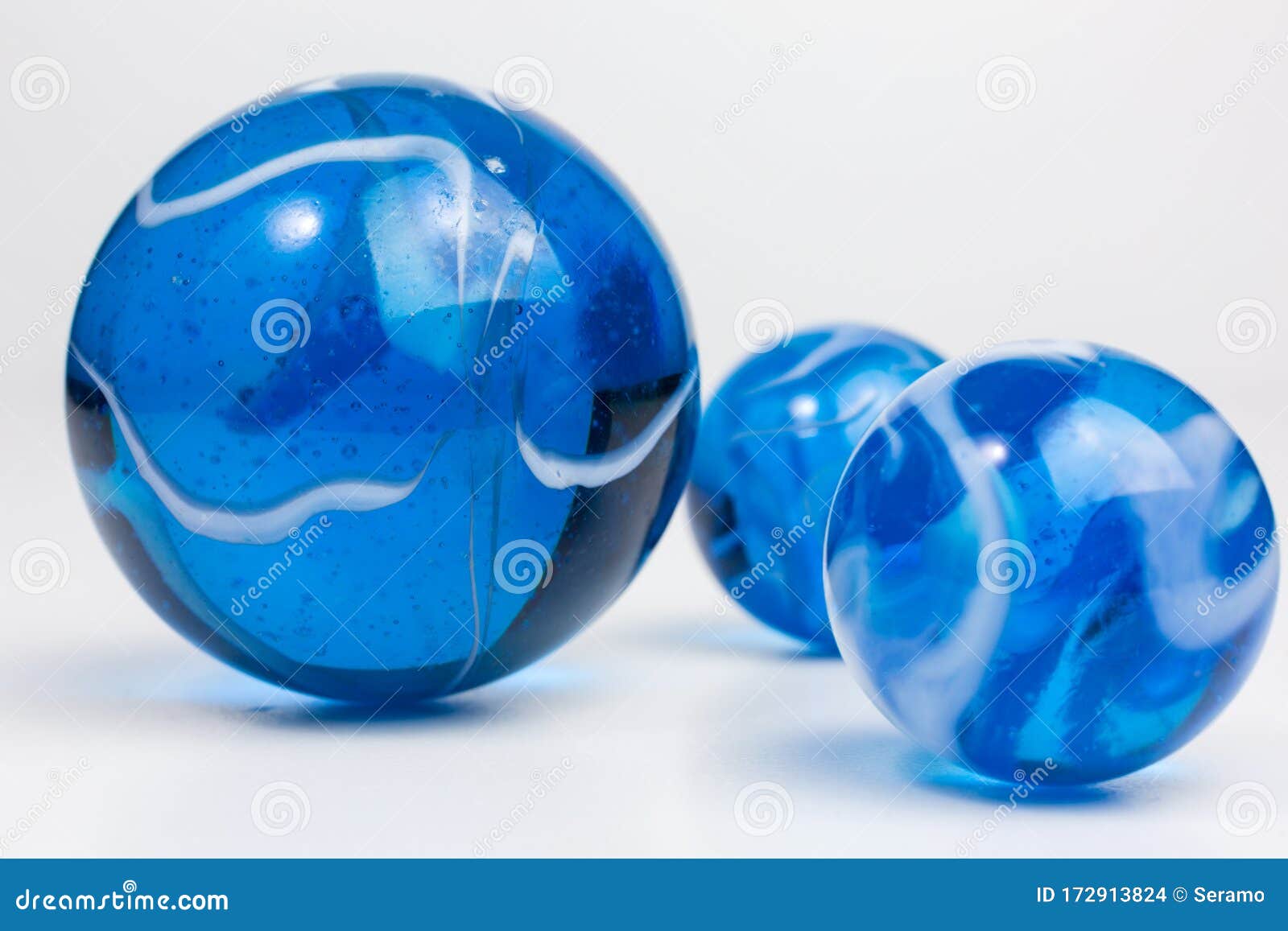 Group of Transparent Glass Marbles Stock Photo - Image of bright ...