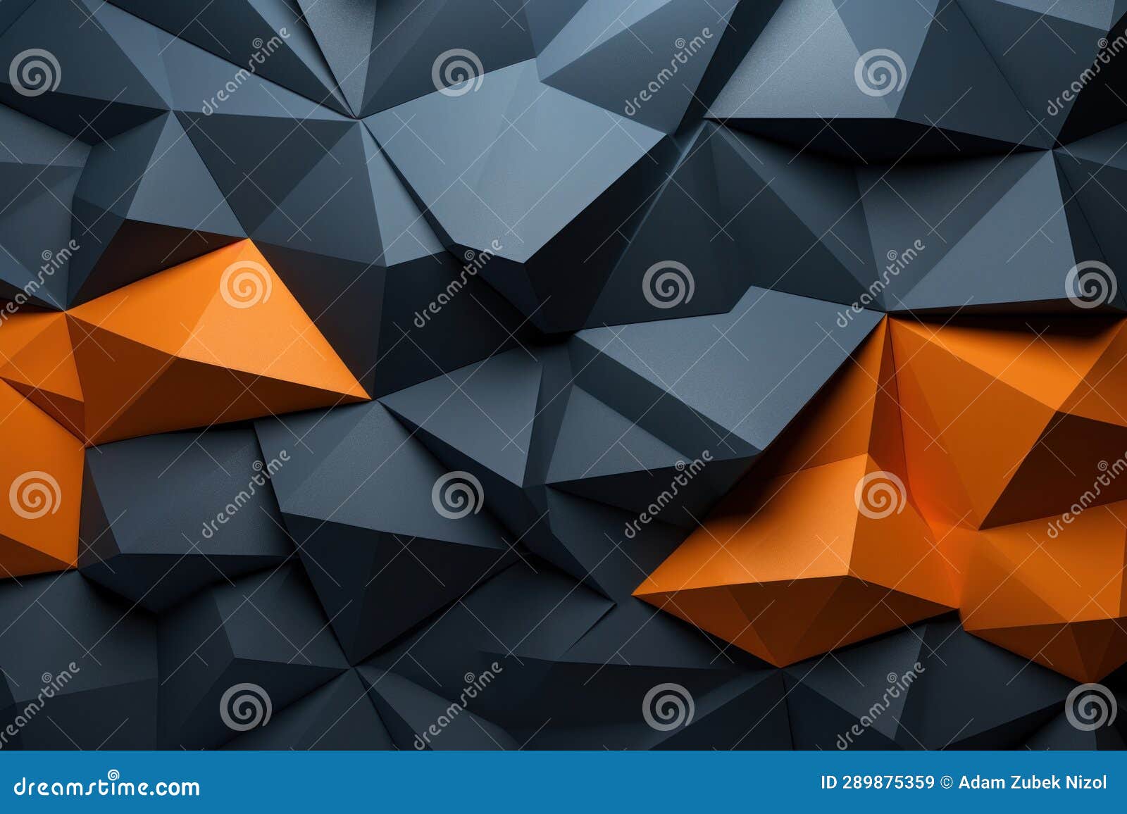 A Group of Triangles in a Pile Stock Illustration - Illustration of ...