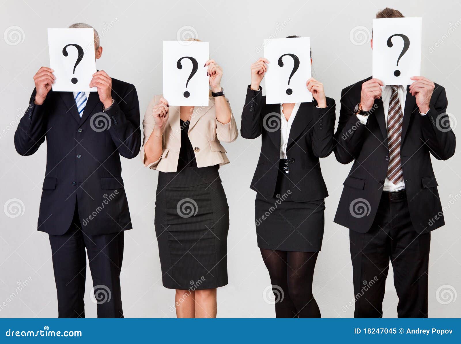 Group of Unidentifiable Business People Stock Image - Image of ...