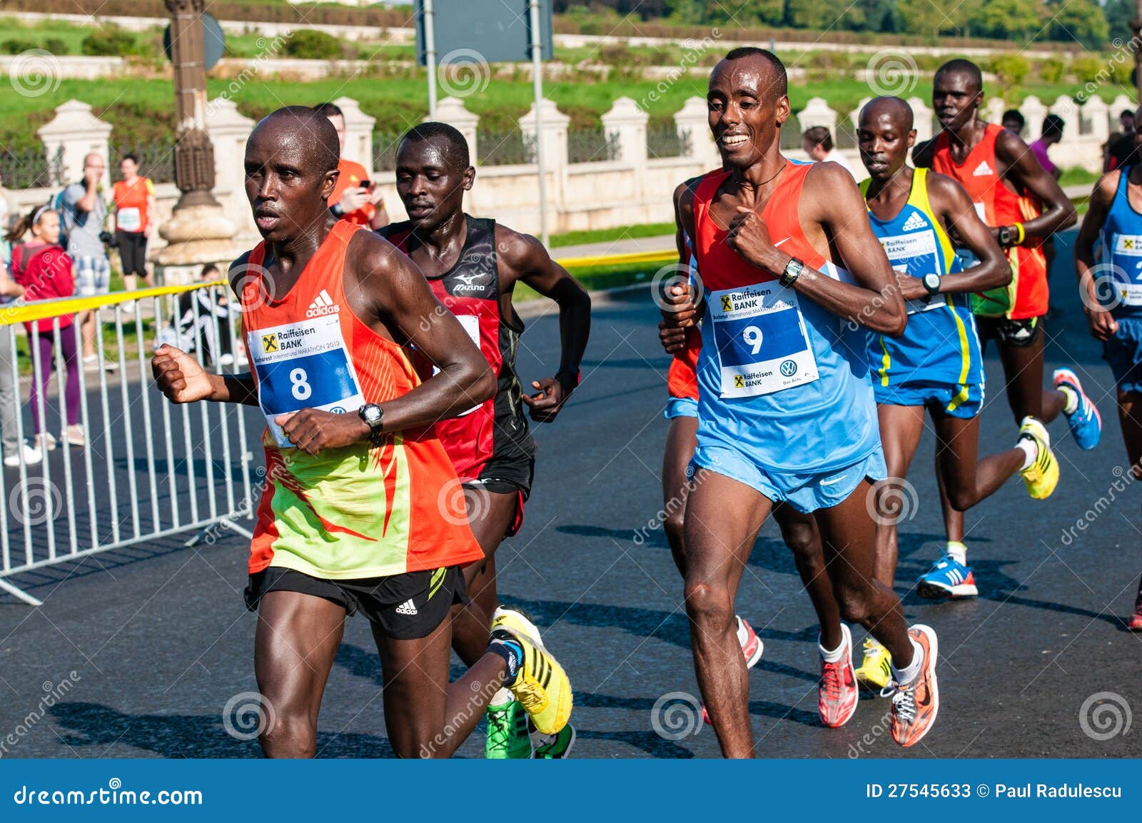 Group of Unidentified Marathon Runners Compete Editorial Stock Photo ...