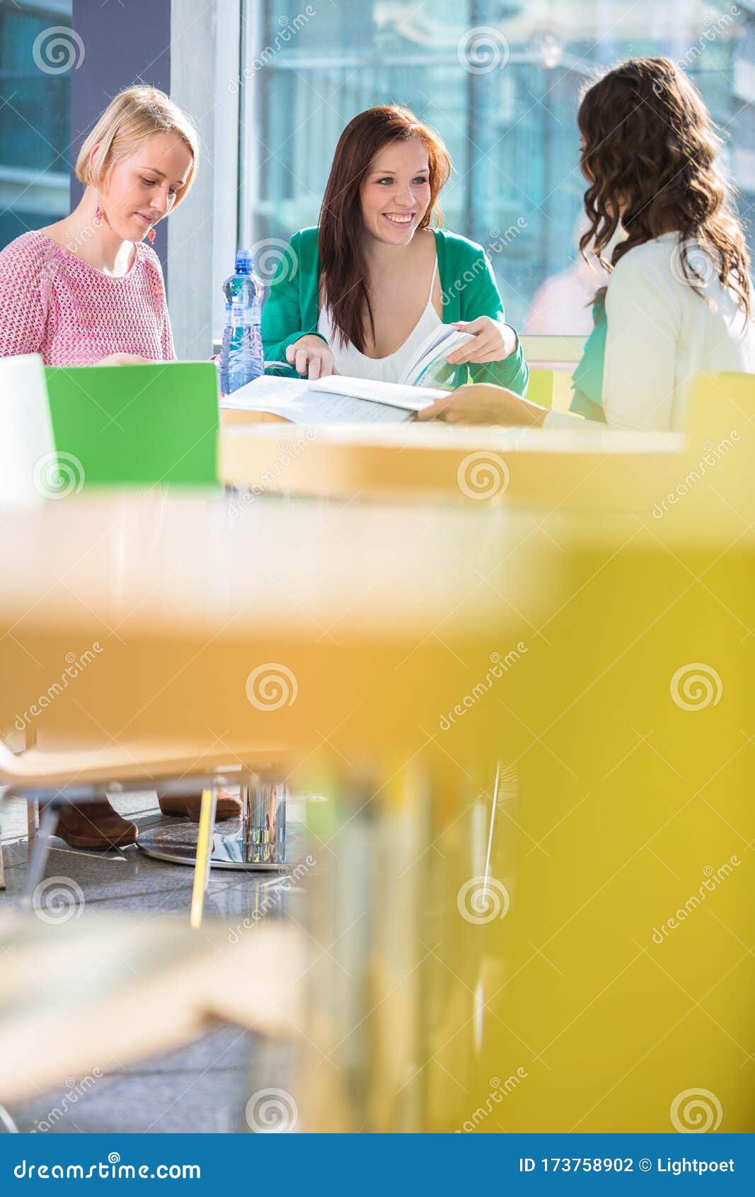 Group of University Students Studying Hard for an Exam Stock Photo ...