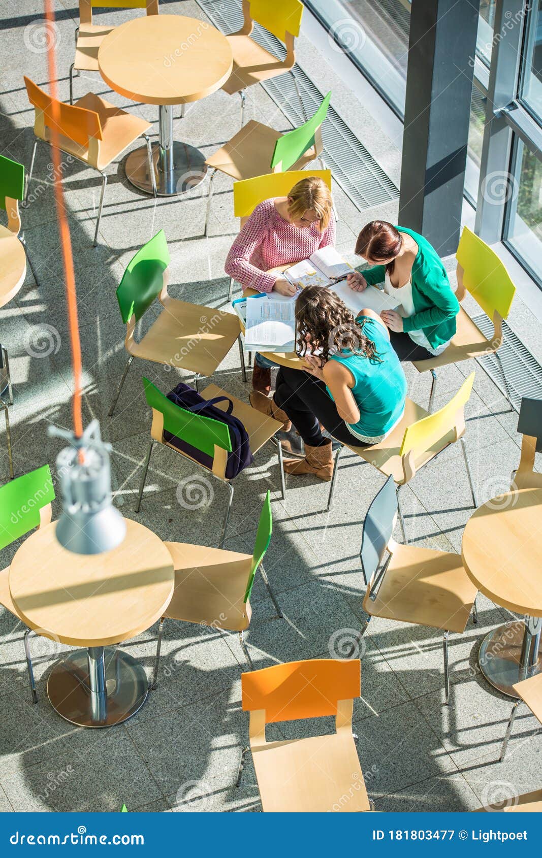 Group of University Students Studying Hard for an Exam Stock Image ...