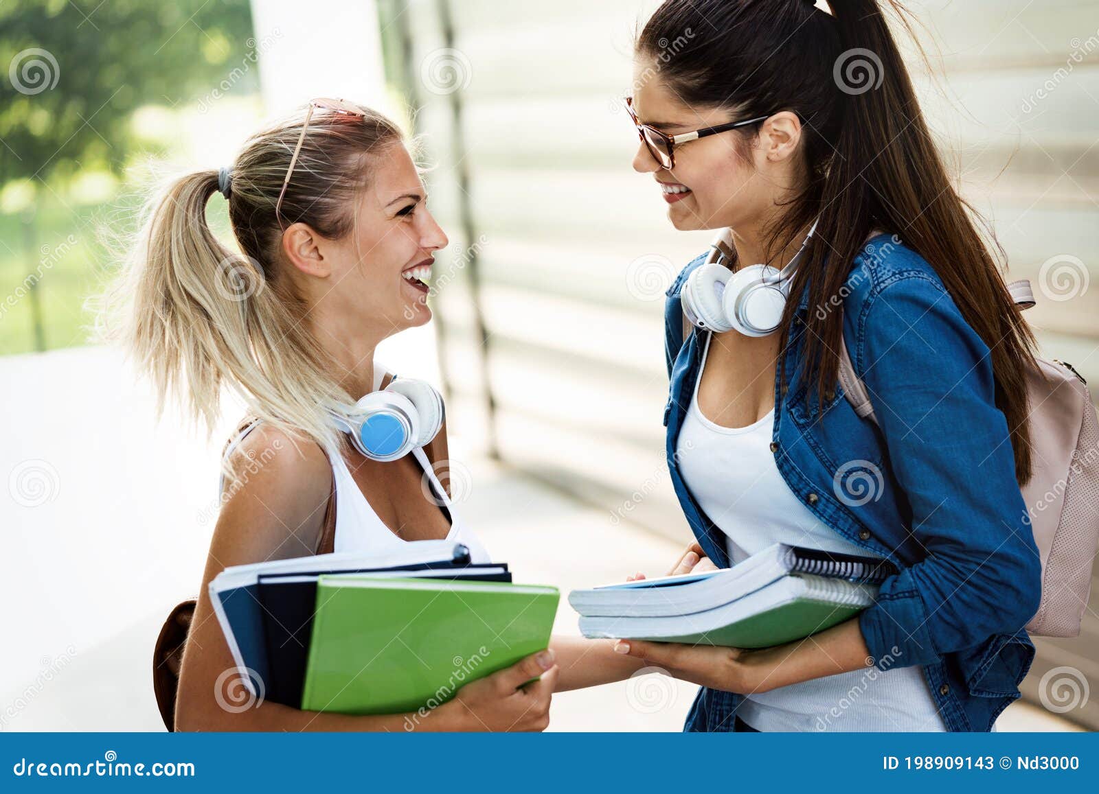 Group of Happy University Students Studying Together and Having Fun ...