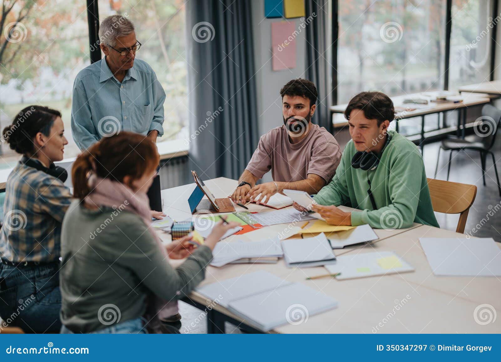 University Students Collaborate with Senior Professor on Group Project ...