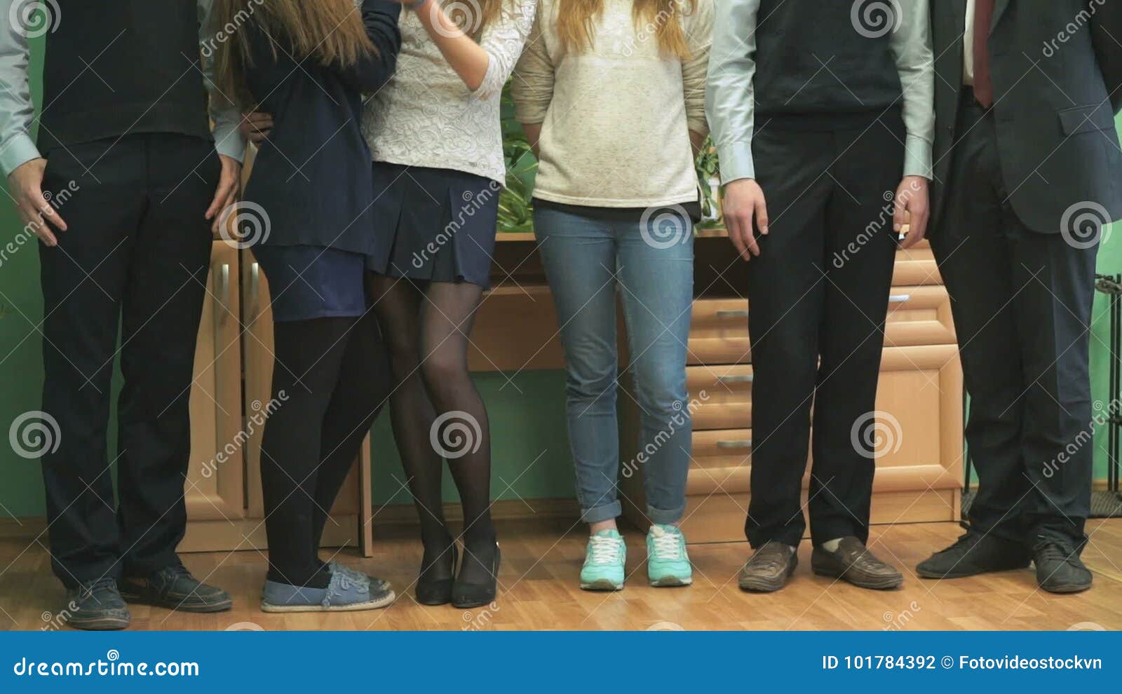Unknown Students Posing for Photography Stock Footage - Video of ...