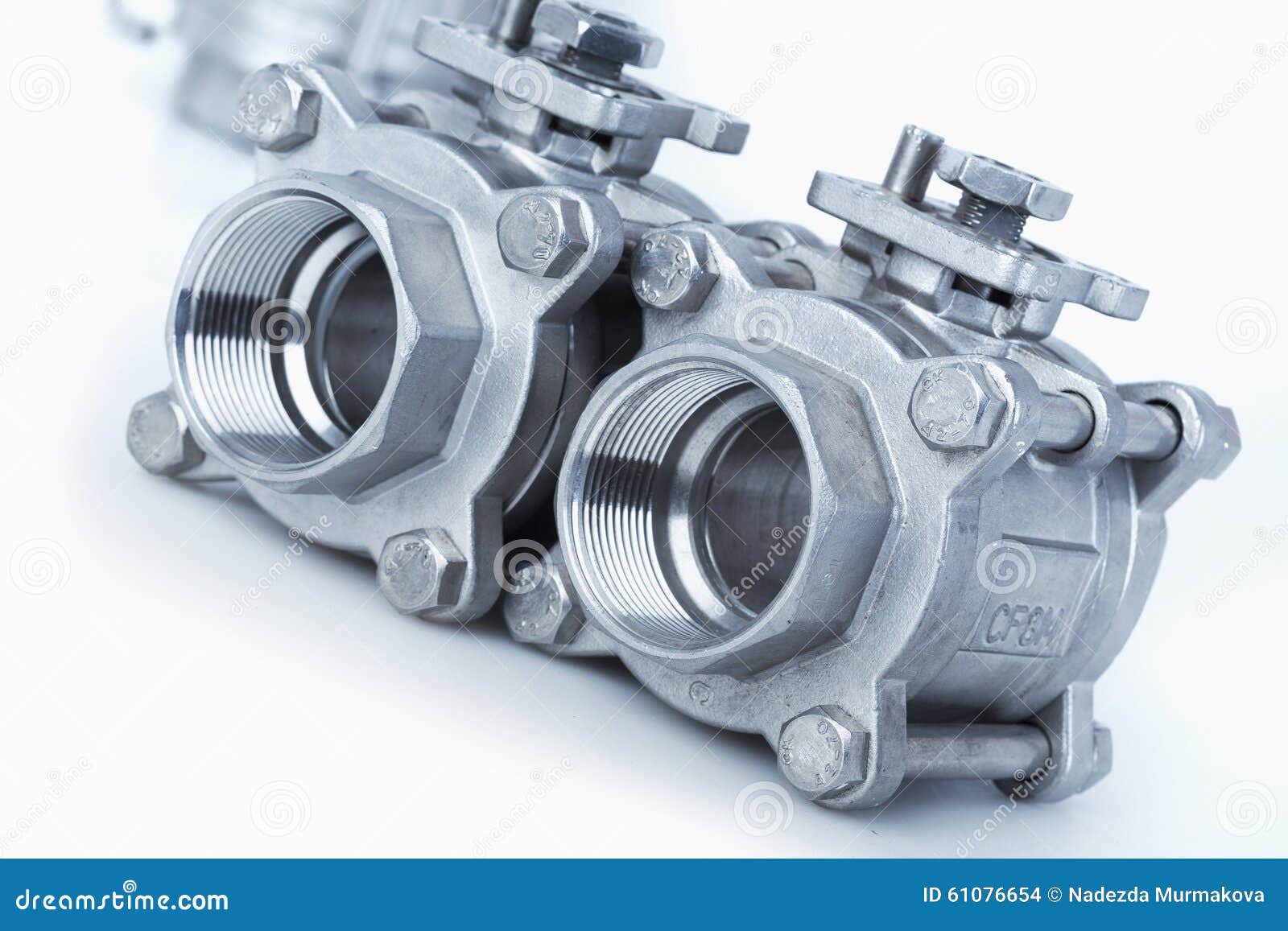 Group 2 Valves Located on the Diagonal Stock Photo - Image of household ...