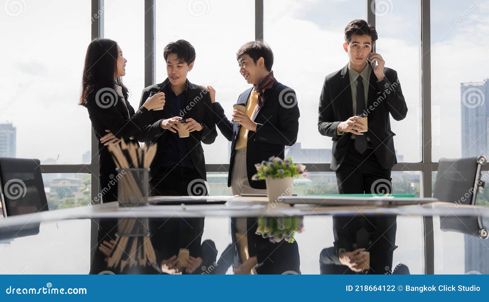 Group Of Variety Lgbtq Man And Woman And Transgender Sex Working