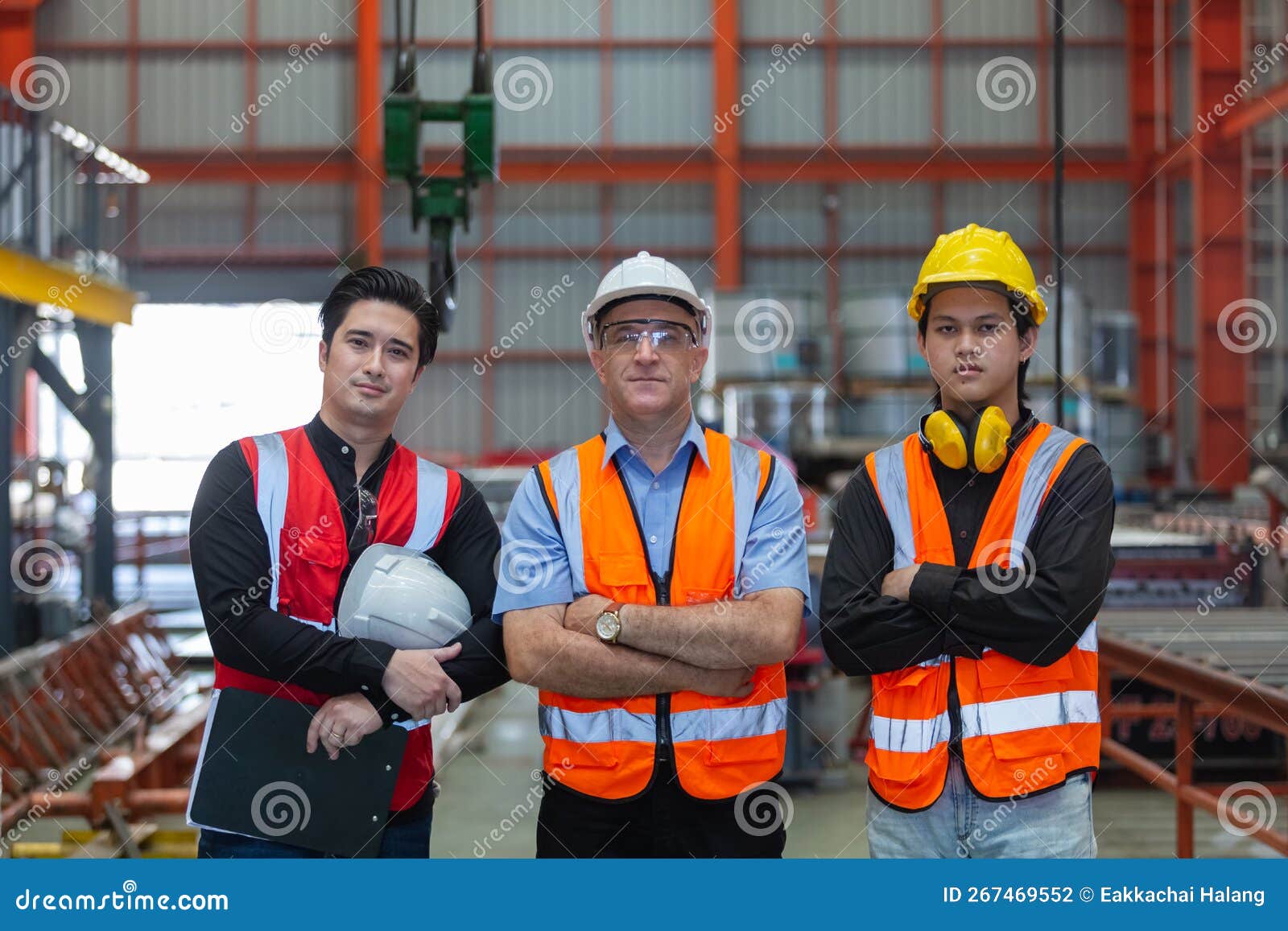 Group of Various Nationalities Engineer Professional Successful Team ...