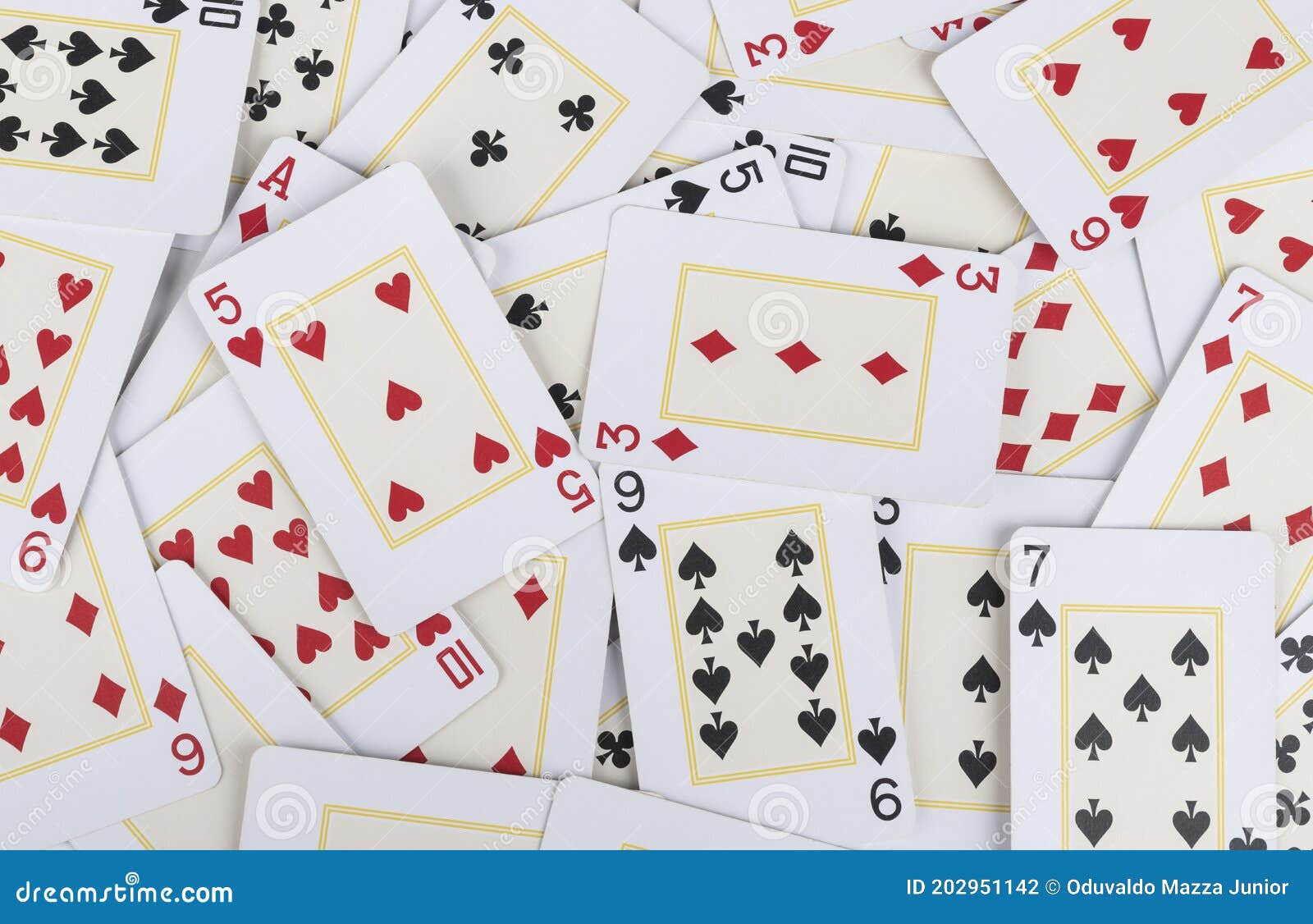 Group of Various Playing Cards. Cards Backdrop Stock Photo - Image of ...