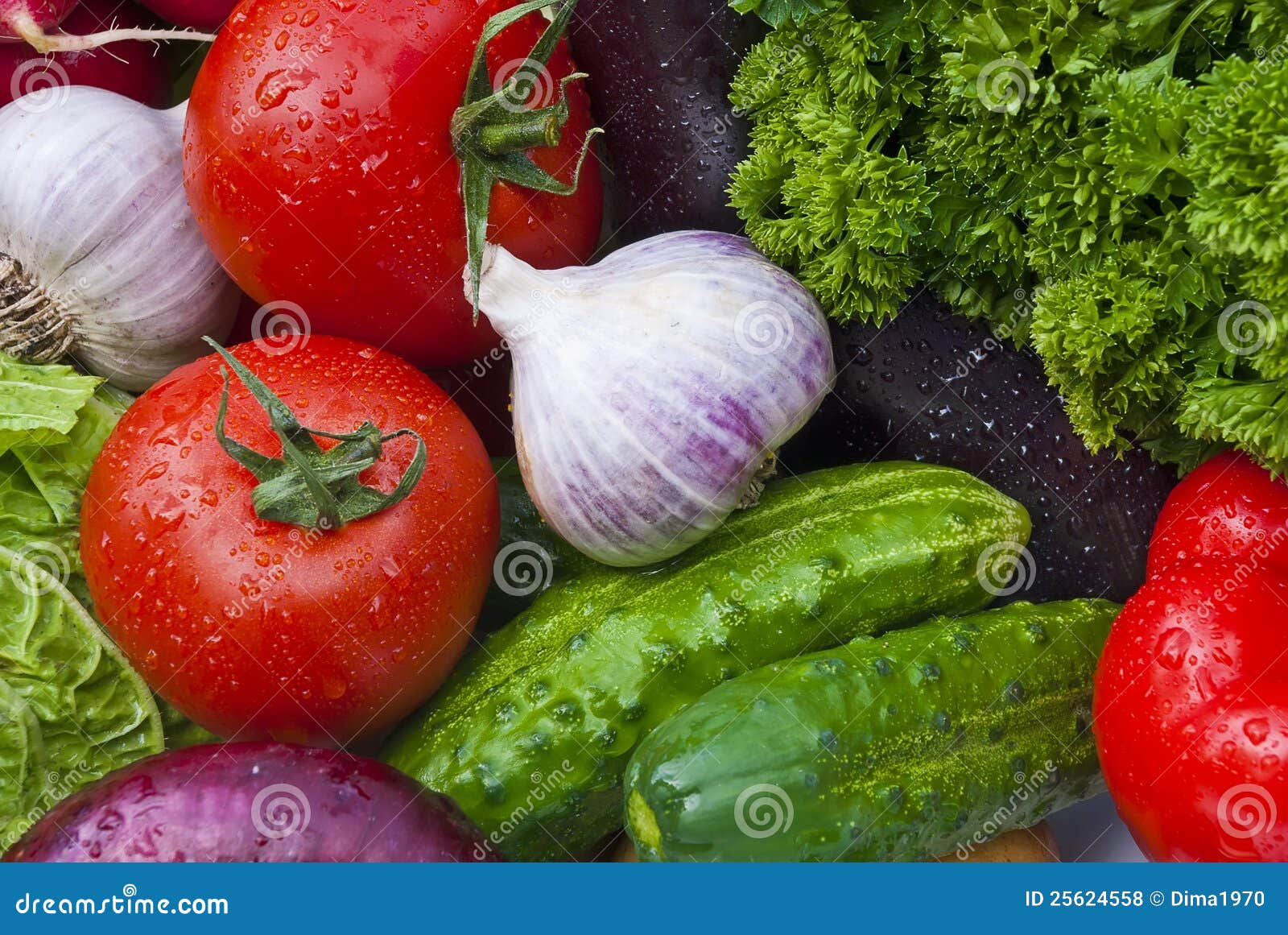 Group of vegetables stock photo. Image of cucumber, healthy - 25624558