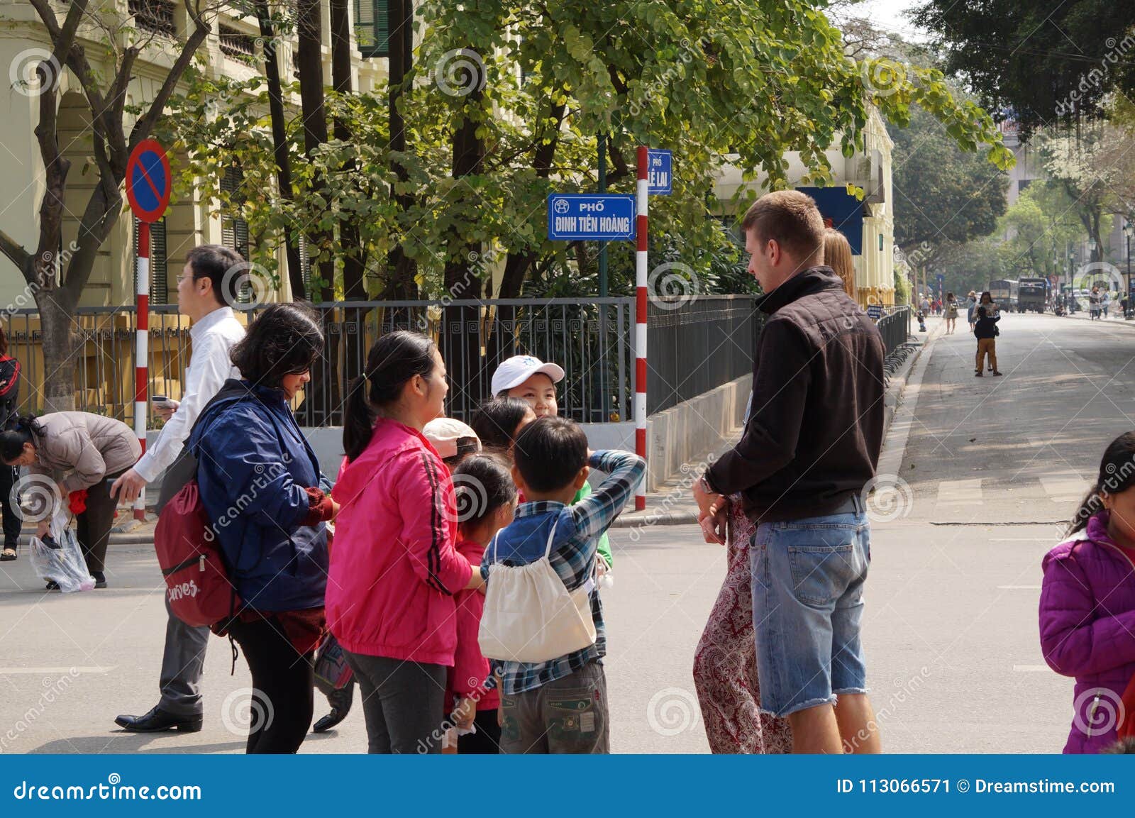 Vietnamese Child with a Foreign Couple Editorial Photo - Image of ...