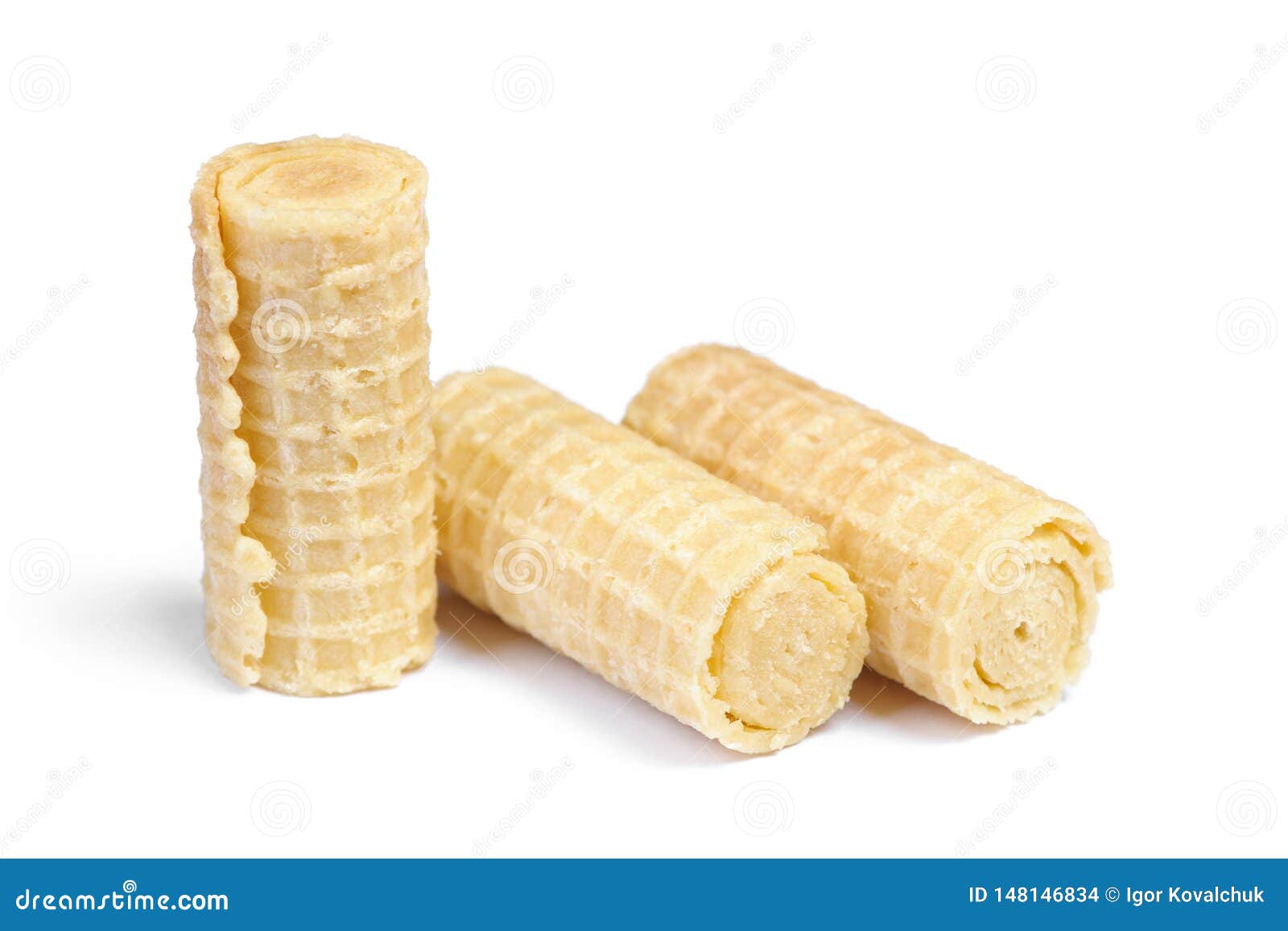 Group Of Wafer Rolls Royalty-Free Stock Image | CartoonDealer.com ...