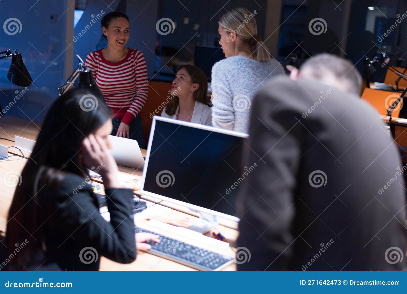 Group of Web Designers Developing a Cybersecurity Website, App or ...