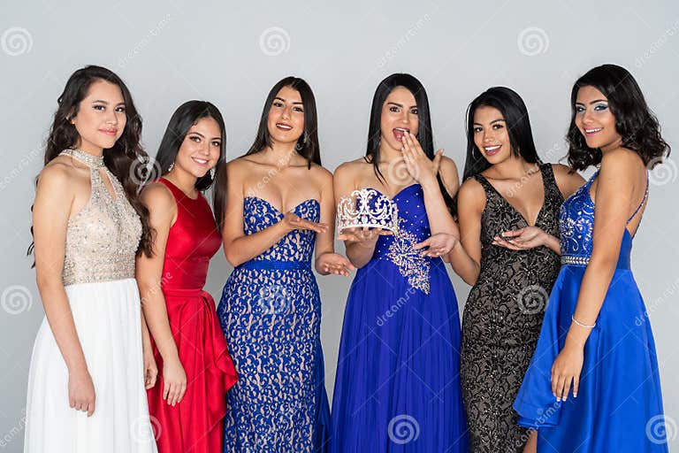 Beauty Pageant Contestants Stock Image Image Of Dress 150488337