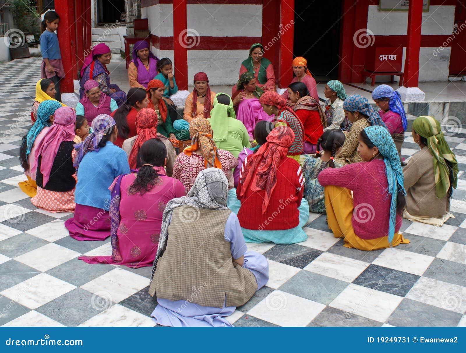 Old Manali Village In Kullu Valley, India. Stock Photo | CartoonDealer ...
