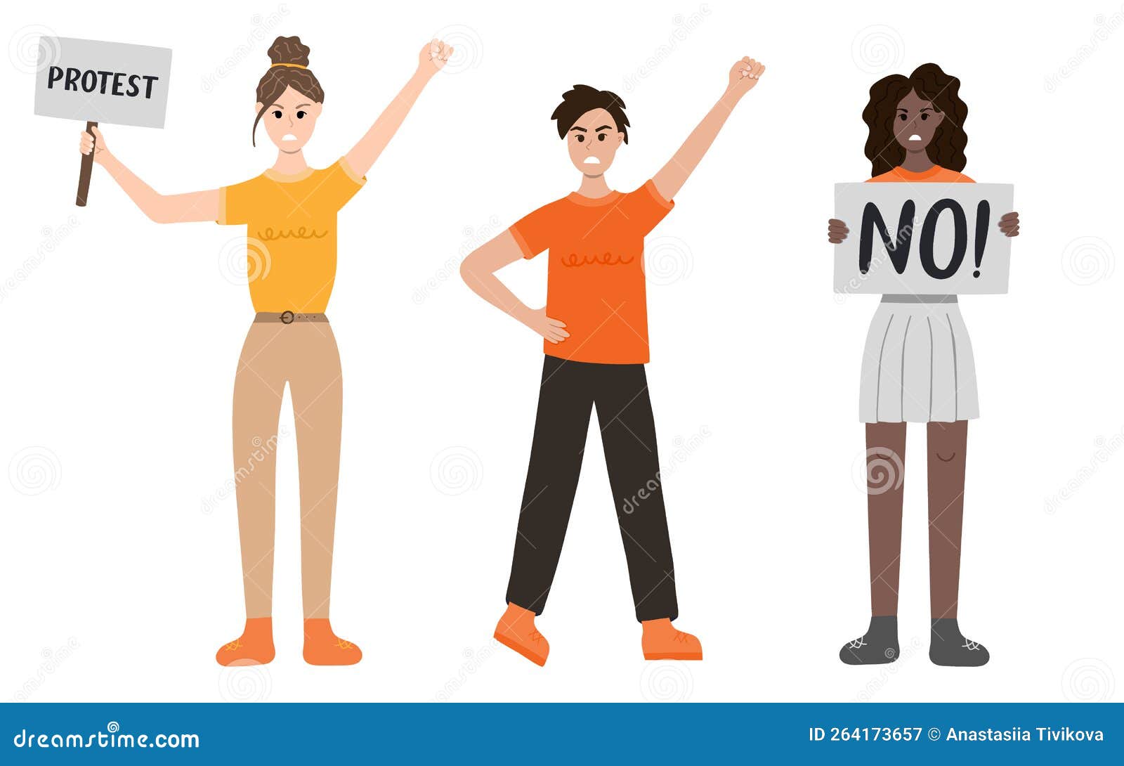 Two Angry Girls Arguing With Each Other, Girls Quarreling And Swearing ... Two Angry Girls Arguing With Each Other, Girls Quarreling And Swearing ...