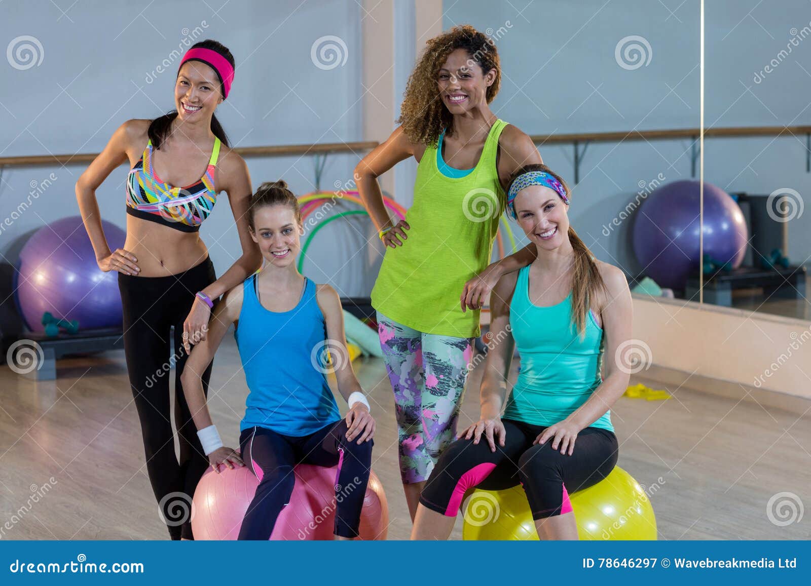 Group of women smiling stock image. Image of looking - 78646297