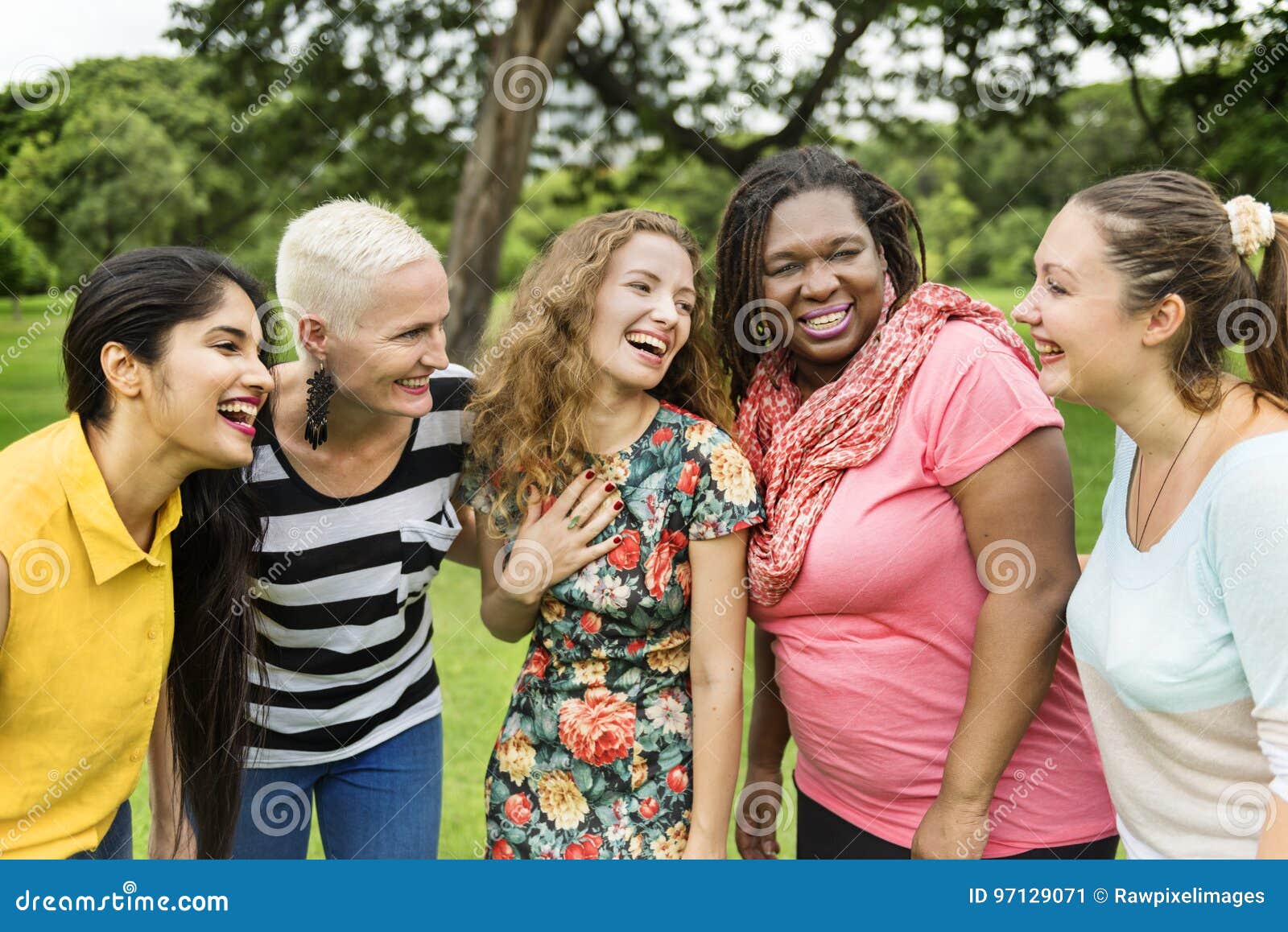 Group of Women Socialize Teamwork Happiness Concept Stock Image - Image ...