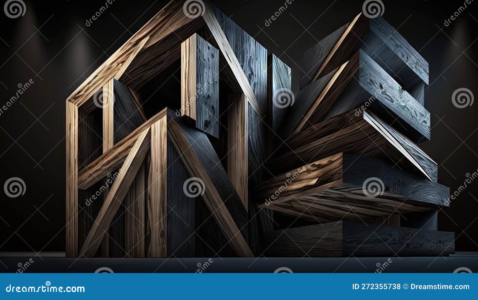 A Group of Wooden Blocks Stacked on Top of Each Other Stock ...