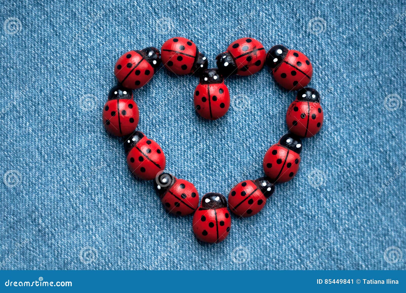 A group of wooden ladybugs stock image. Image of february - 85449841