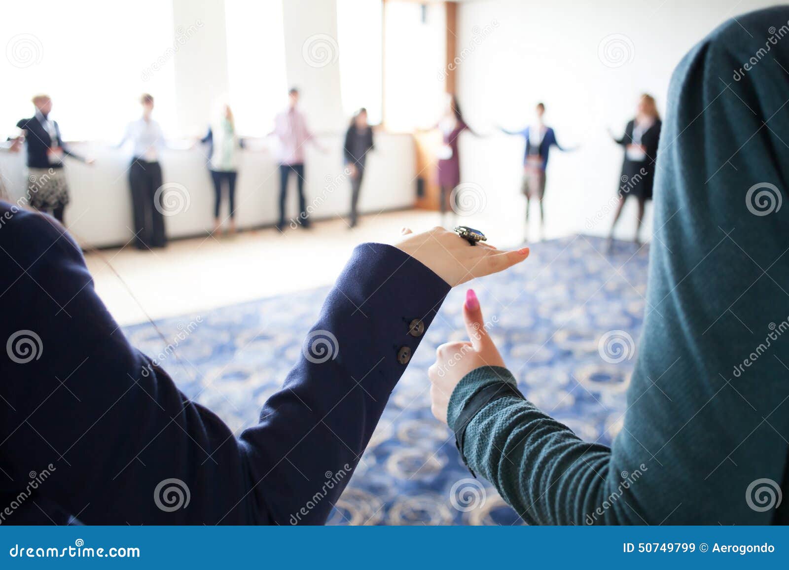 Group Work at Conference Workshop Stock Image - Image of people ...