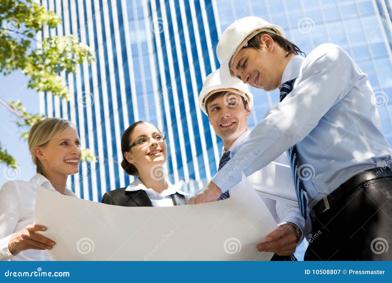 Group of workers stock image. Image of businesswoman - 10508807