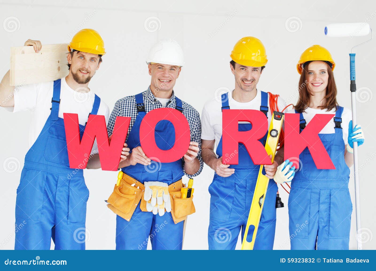 Group of workmen stock photo. Image of architecture, architect - 59323832