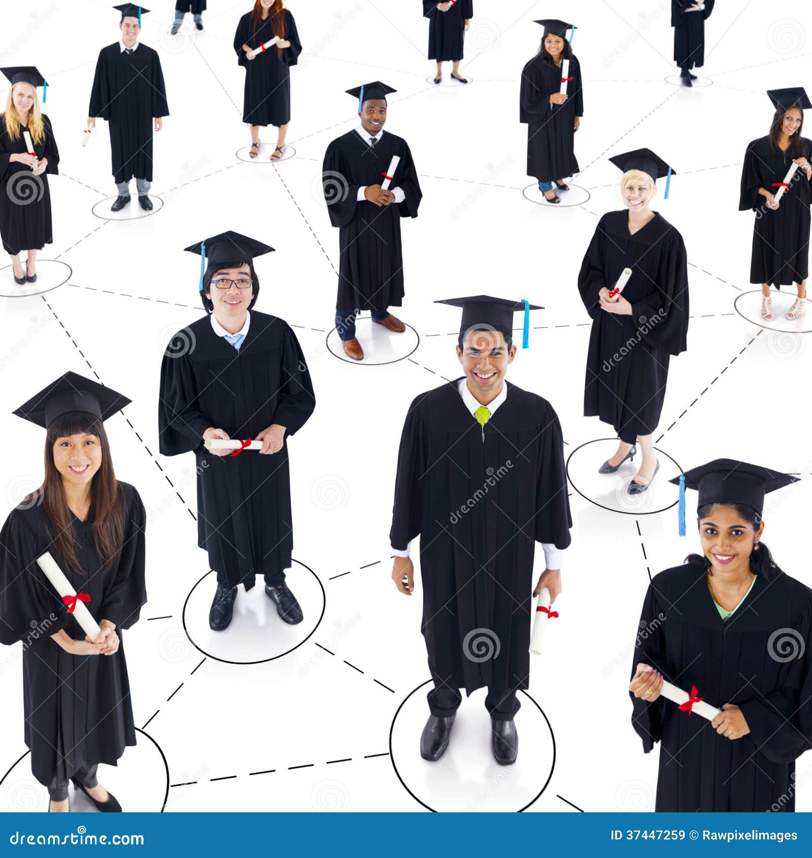 Group of World Graduated Students Stock Image - Image of group ...