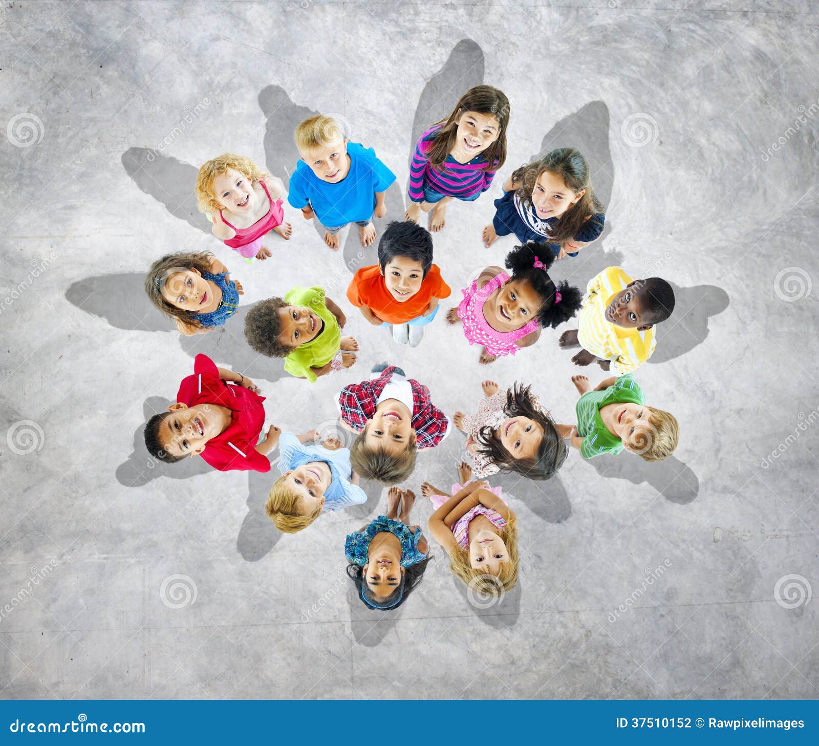 Group of World Kids Looking Up Stock Photo - Image of boys, girls: 37510152