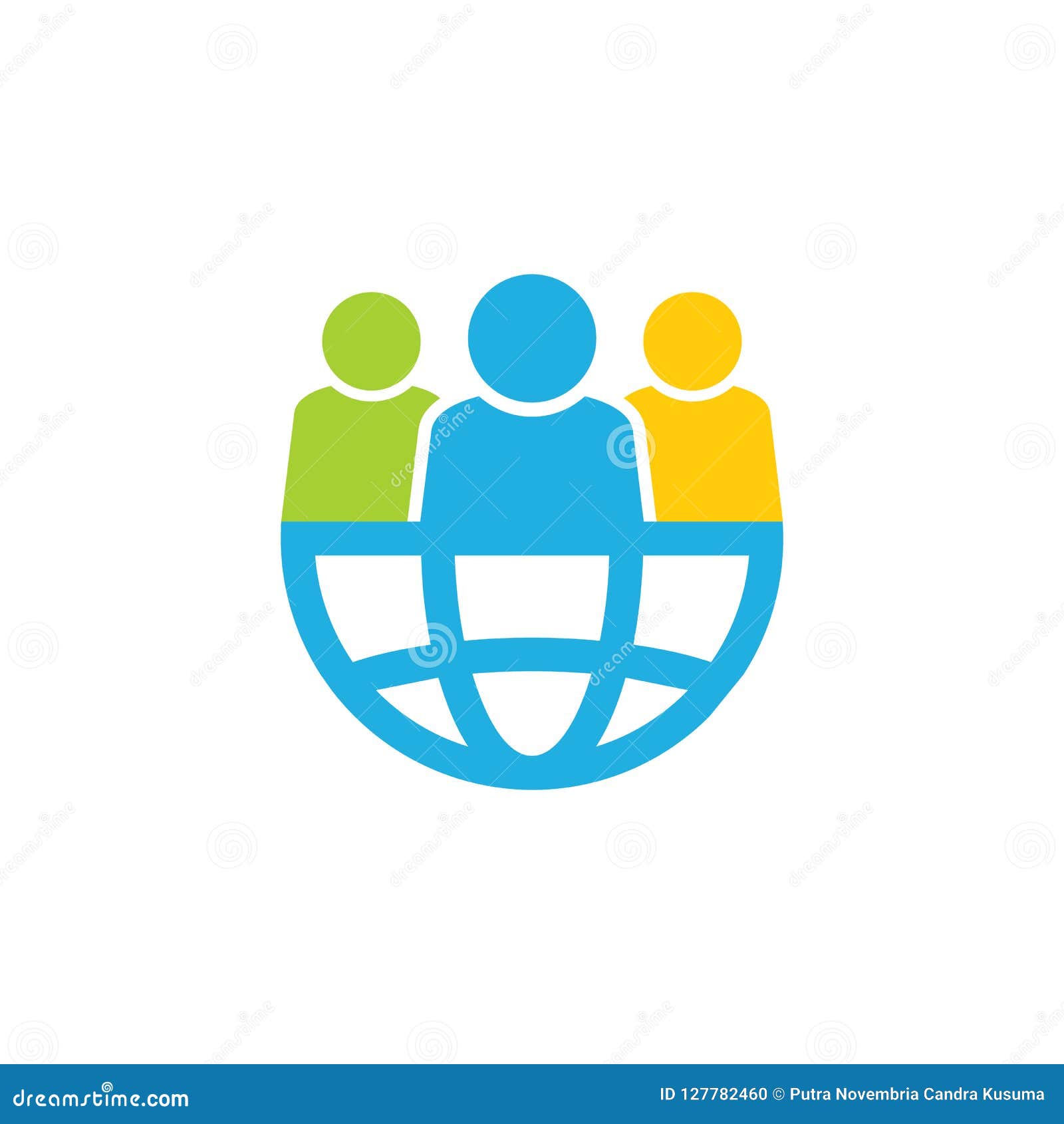 Group World Logo Icon Design Stock Vector - Illustration of company ...