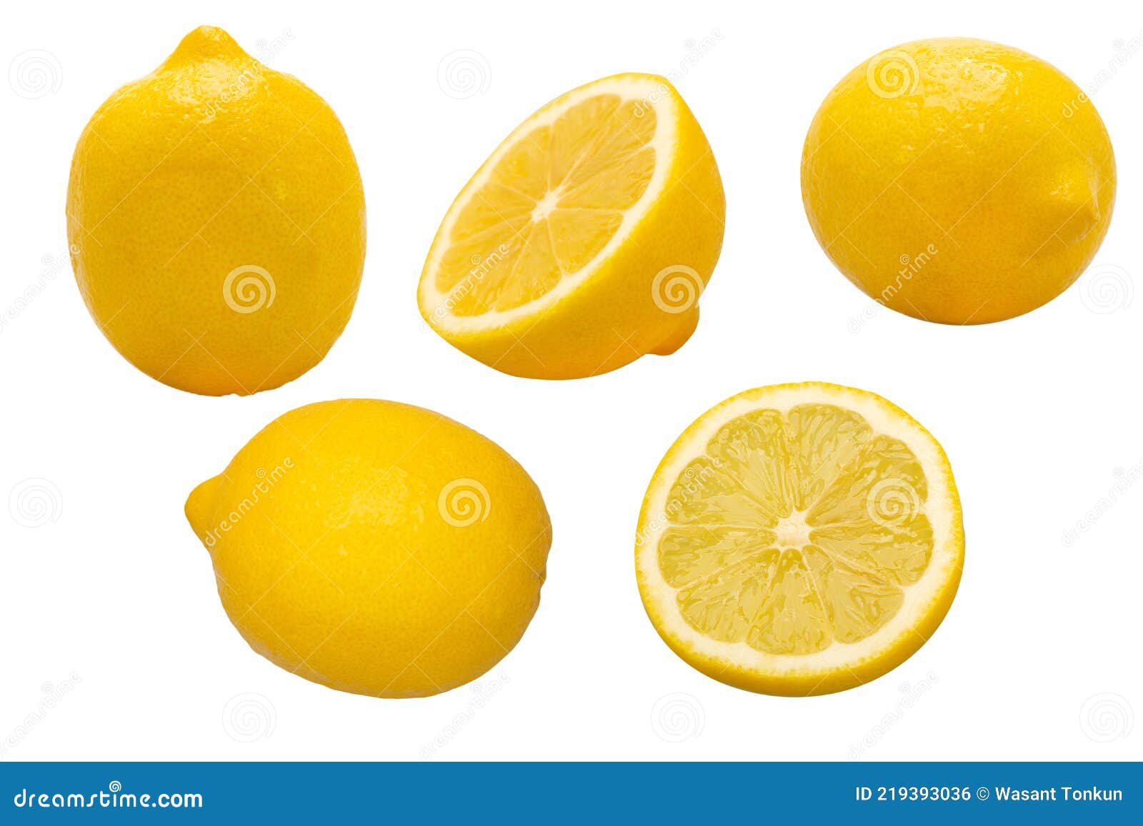 Group of yellow lemon stock photo. Image of group, refreshing - 219393036