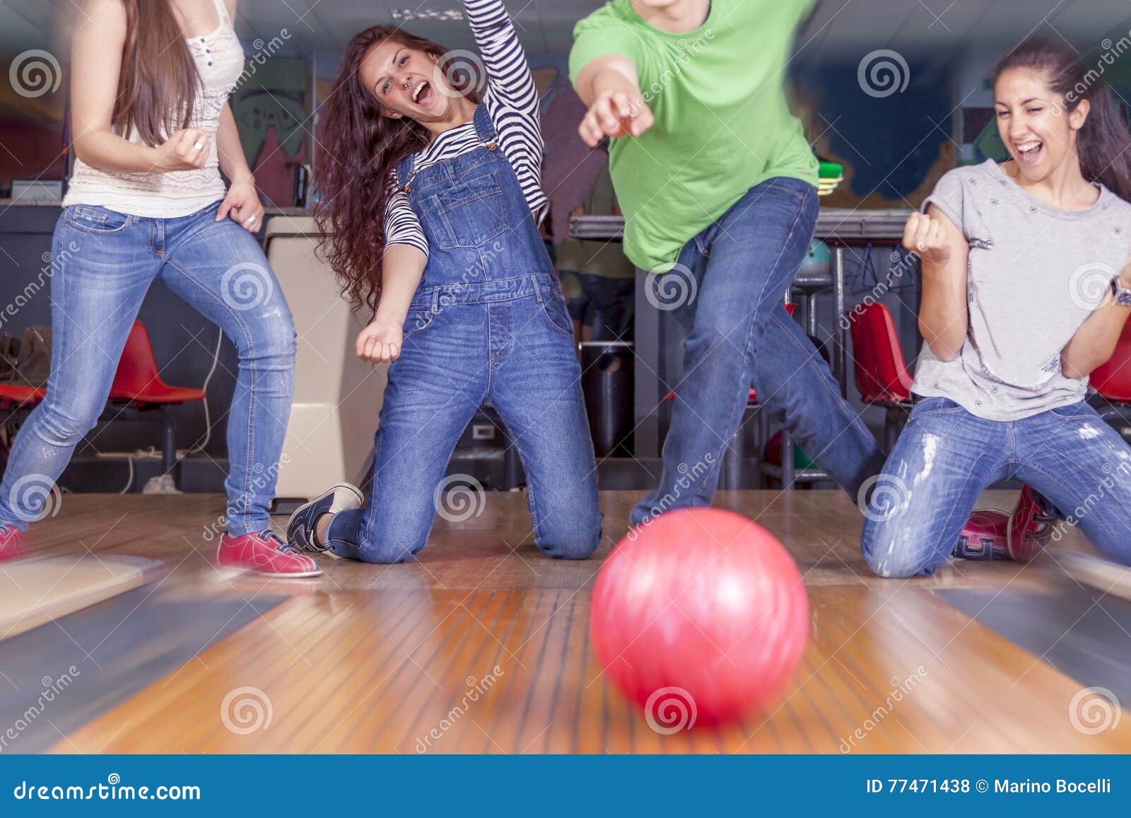 Group of Young Adults Having Fun Playing Stock Photo - Image of ...