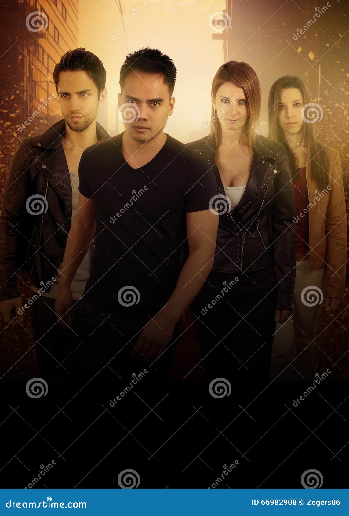 Group of Young Adults Mysterious Stock Photo - Image of girls, handsome ...