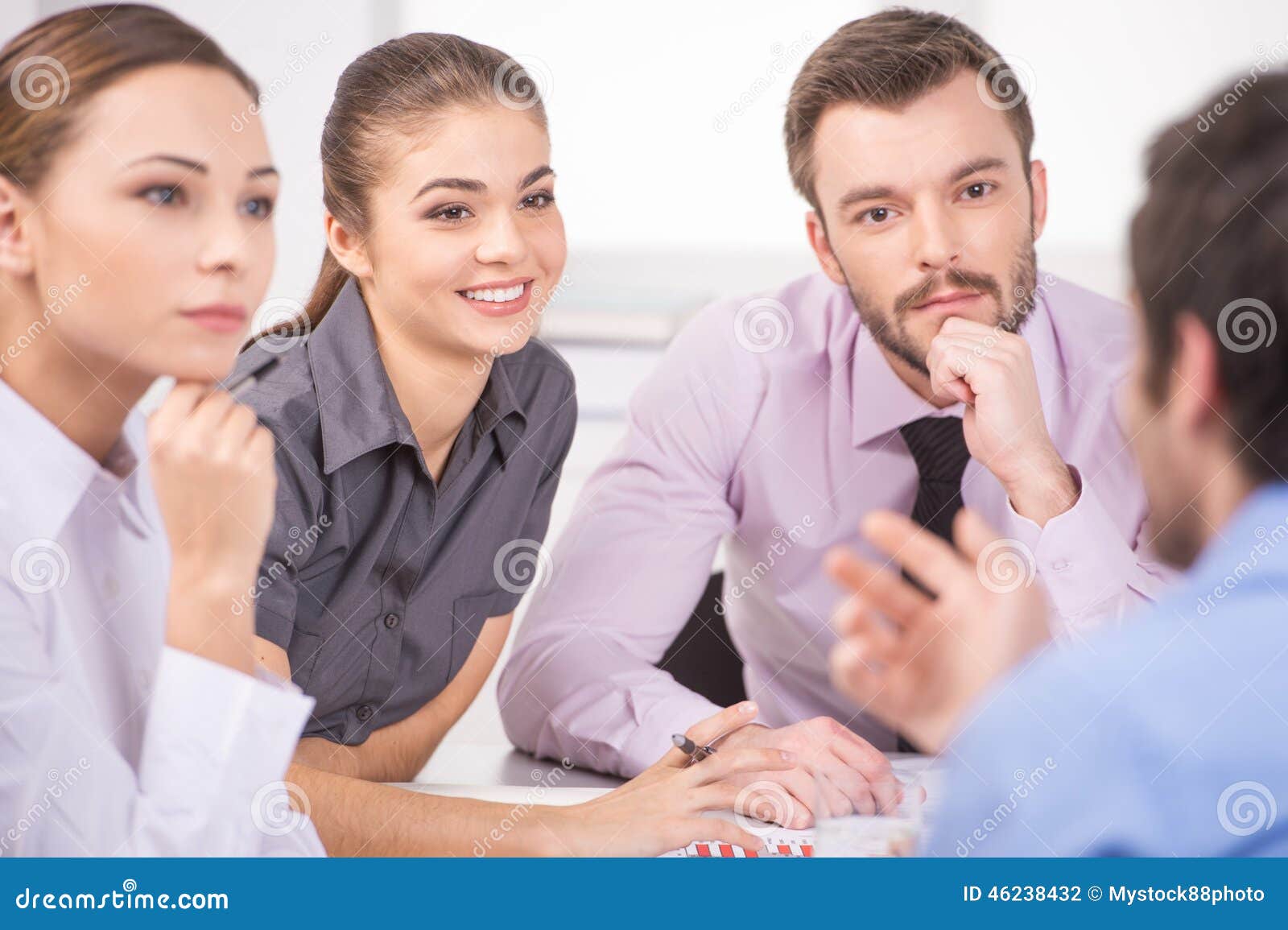 Group Of Business People Talking Stock Image | CartoonDealer.com #41075905 Group Of Business People Talking Stock Image | CartoonDealer.com #41075905