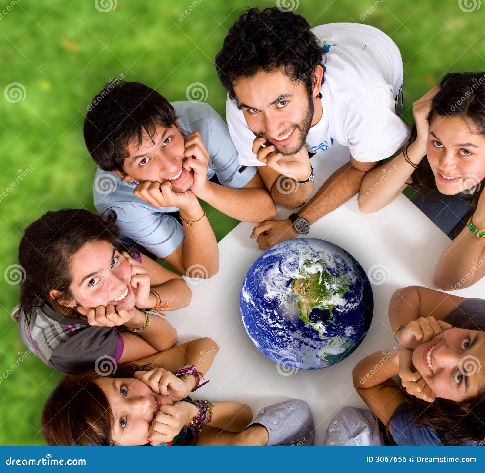 Group of young ecologists stock photo. Image of friendship - 3067656
