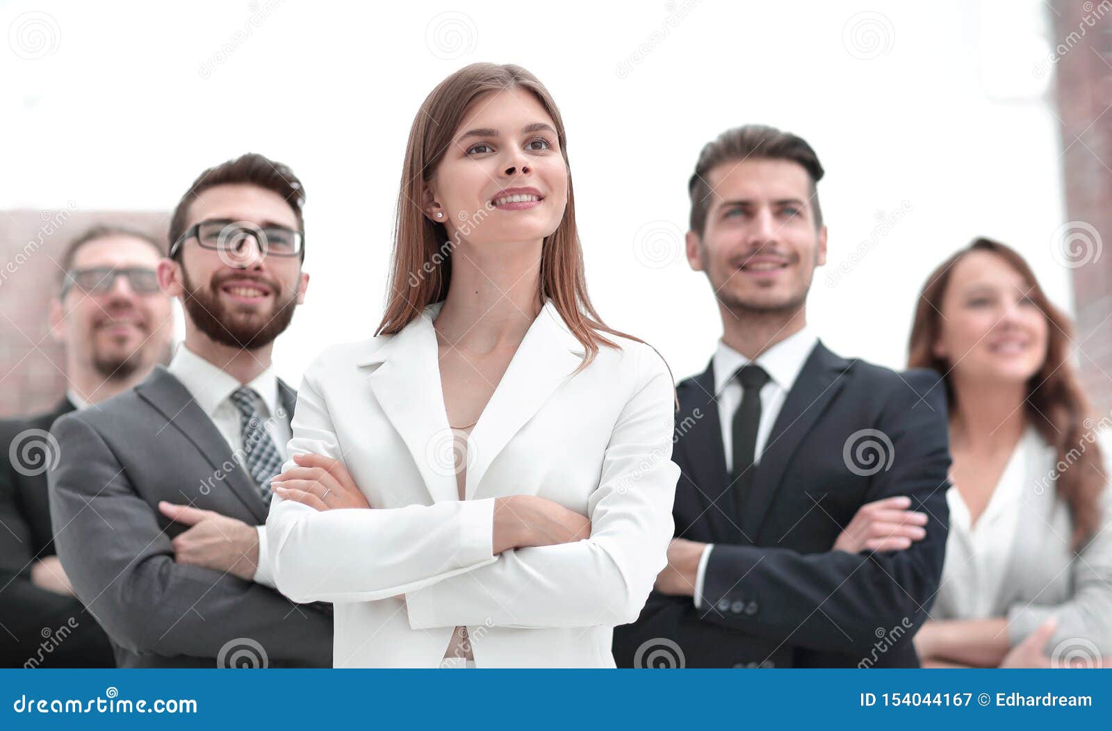 Group of Young Entrepreneurs Standing Together Stock Image - Image of ...