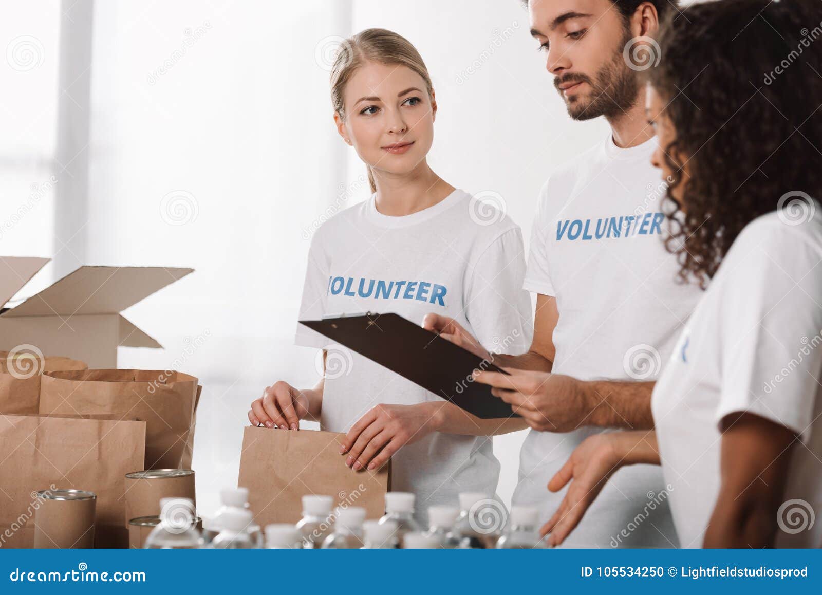Volunteers Working Together Stock Photo - Image of membership, activity ...