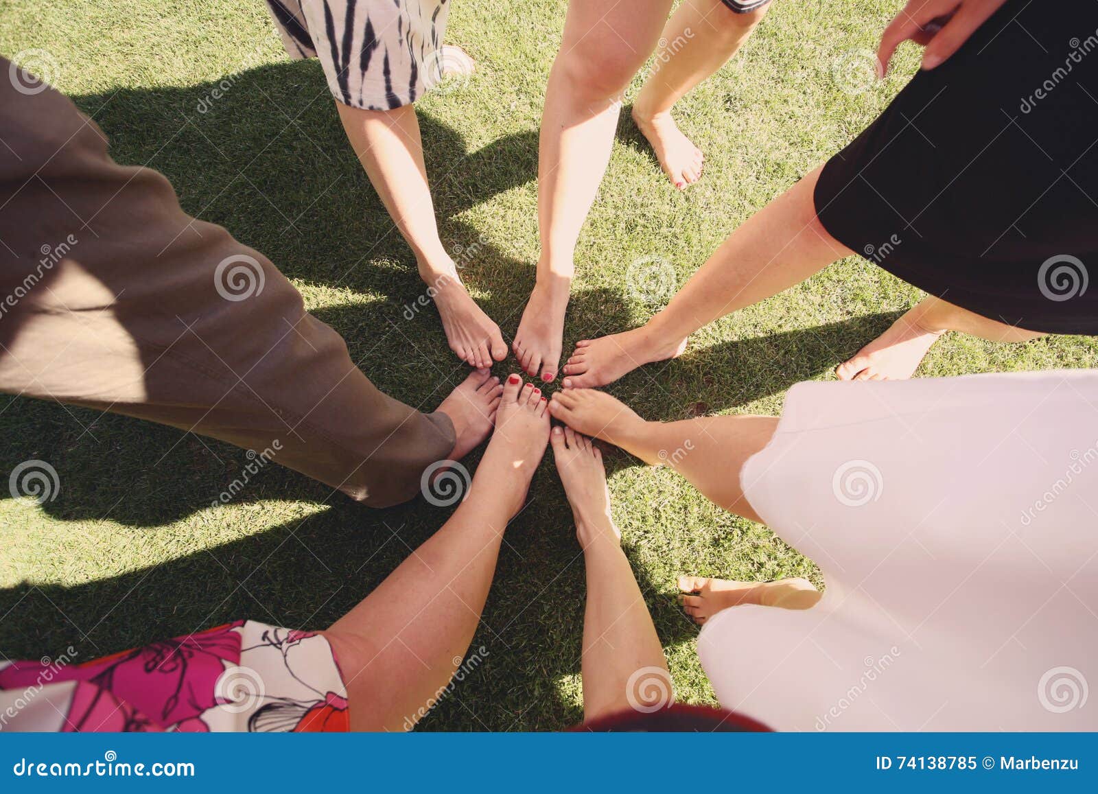Group of Young People Barefoot Stock Image - Image of happy, party ...