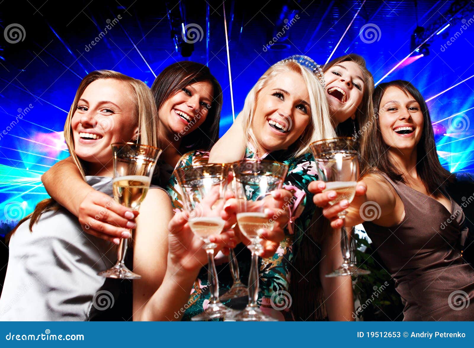 A Group of Young People in Club Stock Image - Image of fashion, dating ...