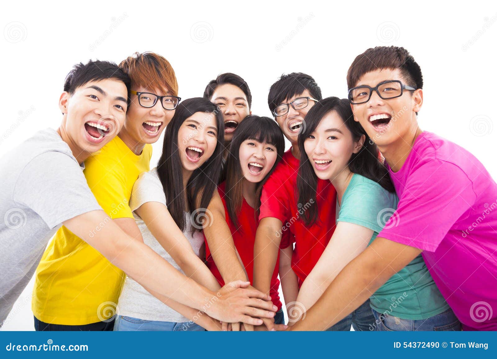 Group of Young People with Hands Together Stock Photo - Image of happy ... Group of Young People with Hands Together Stock Photo - Image of happy ...