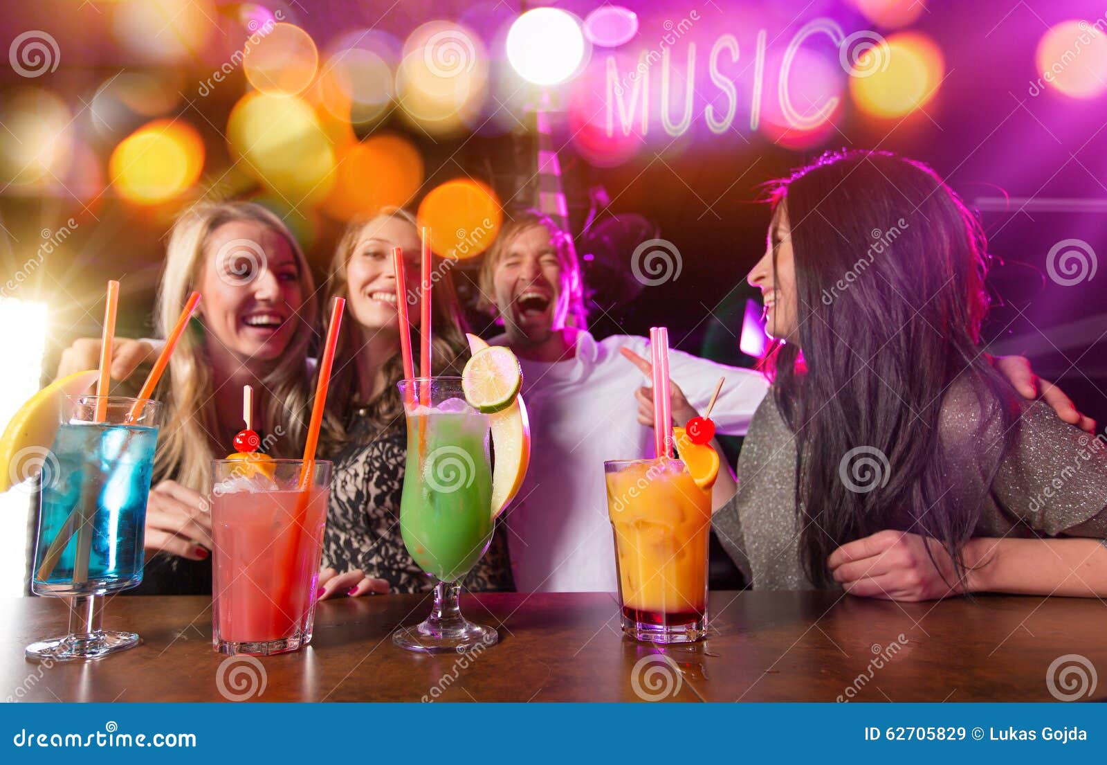 Group of Young People Having Party Celebration. Stock Image - Image of ...