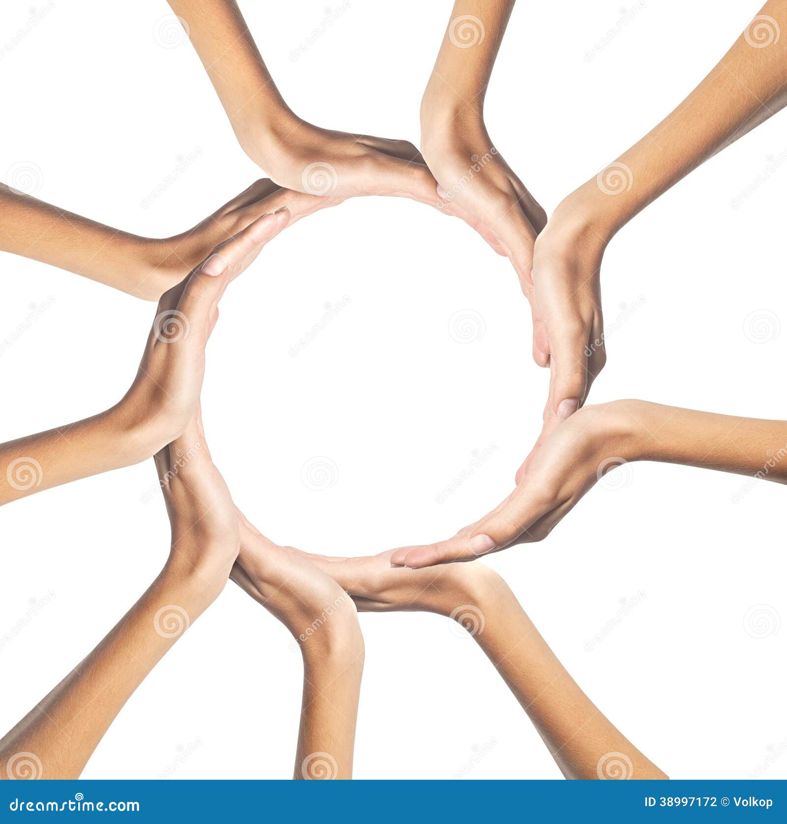 Group of Young People S Hands Isolated on White Stock Photo - Image of ...