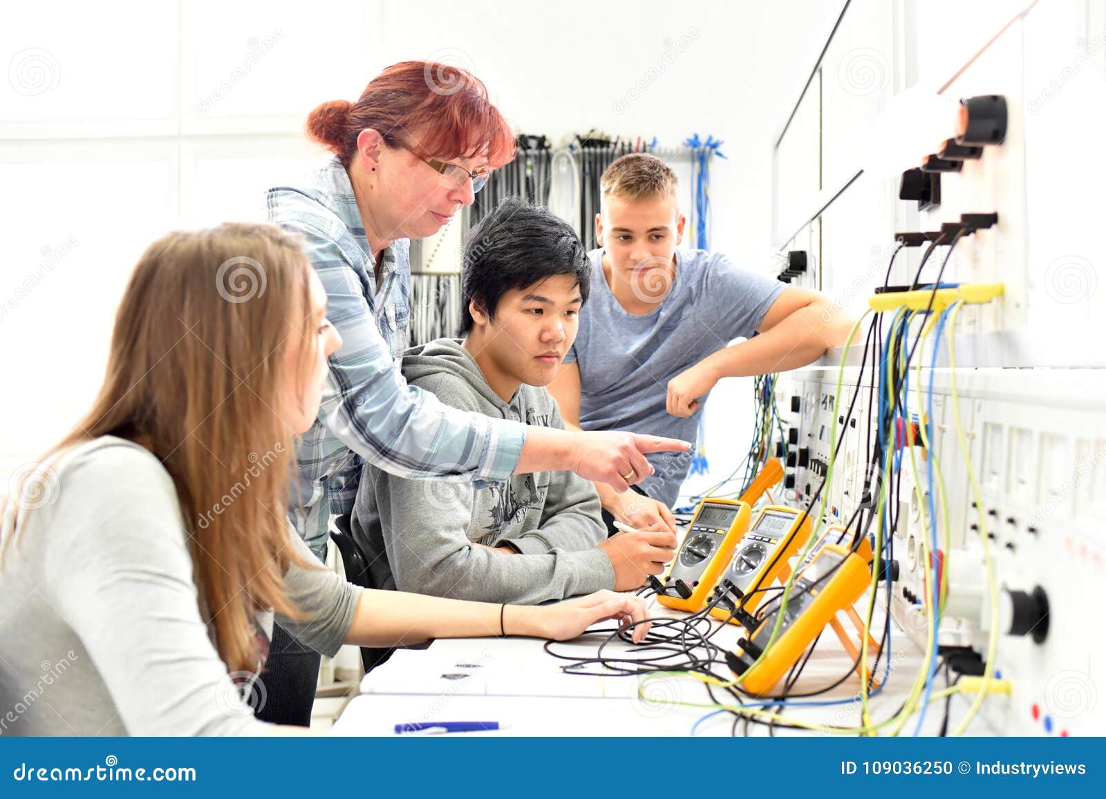 Teenager Technical Job Training Stock Photos - Free & Royalty-Free ...