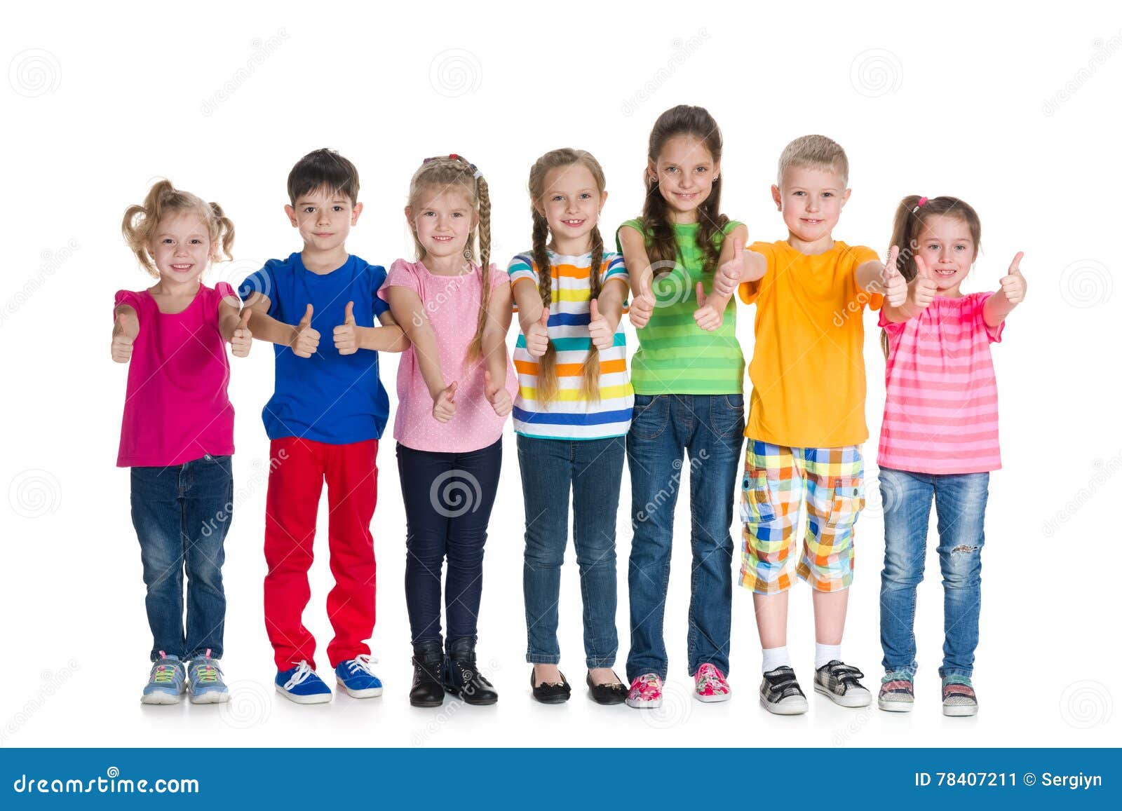 Groupe d'enfants image stock. Image du expression, groupe - 78407211