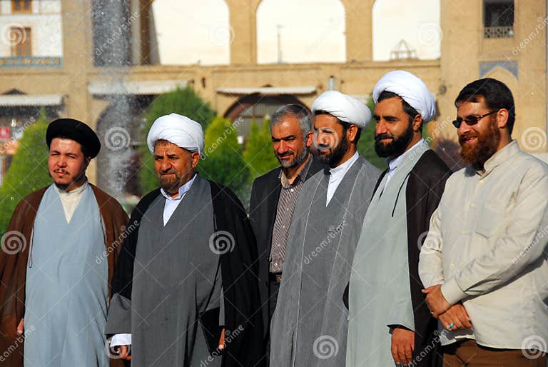 Groupe de mollahs photo stock éditorial. Image du iran - 57463373