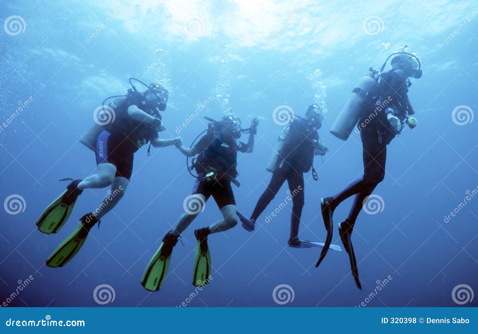 Groupe de plongeur photo stock. Image du aspirateur, clair - 320398